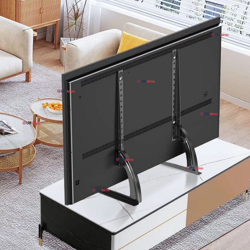 Soporte TV Mesa Ajustable 45Kg 37 a 75 Pulgadas 37 40 43 48 50 55 58 6 ...